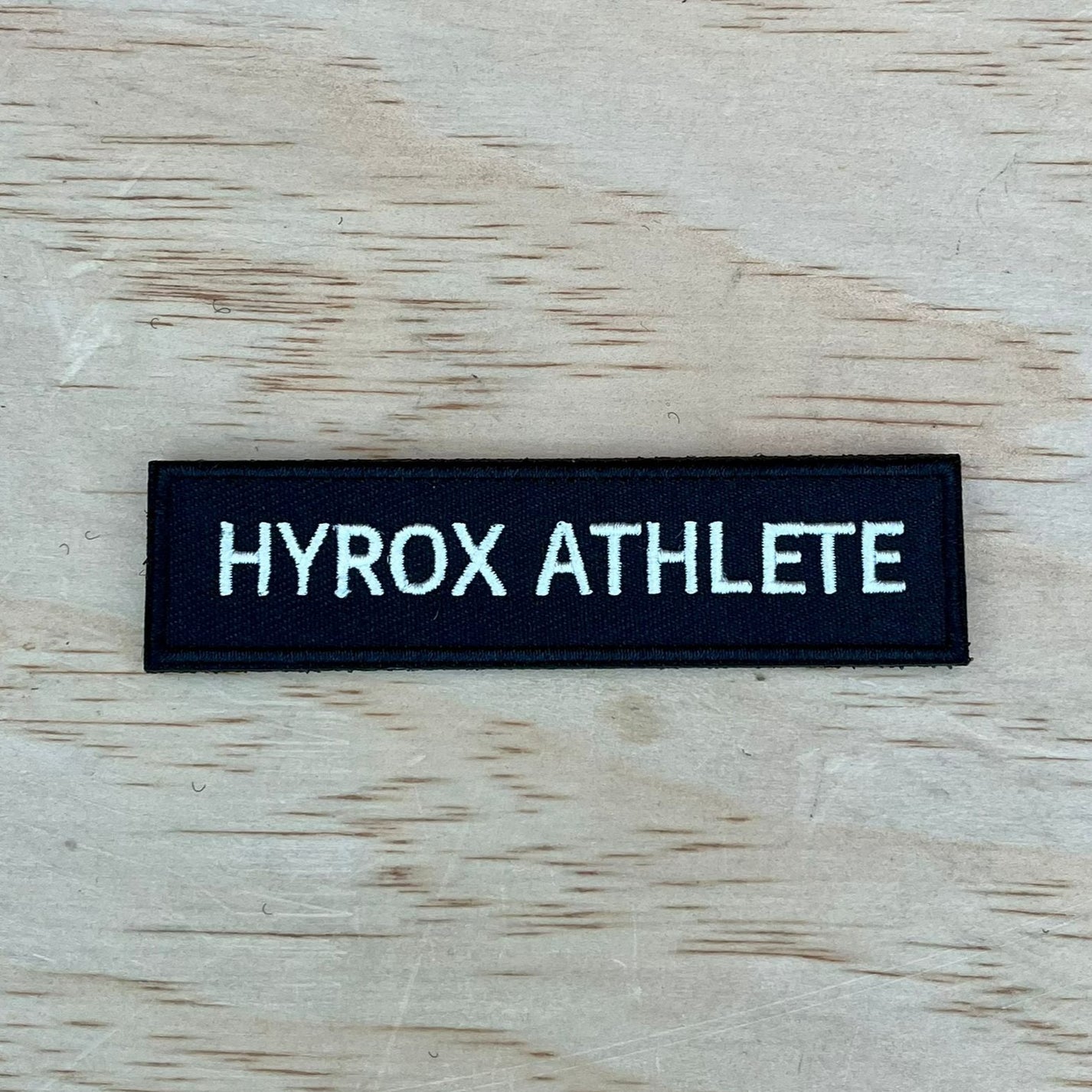 Hyrox Athlete Patch | NRG CrossFit Patch – NoRepGear